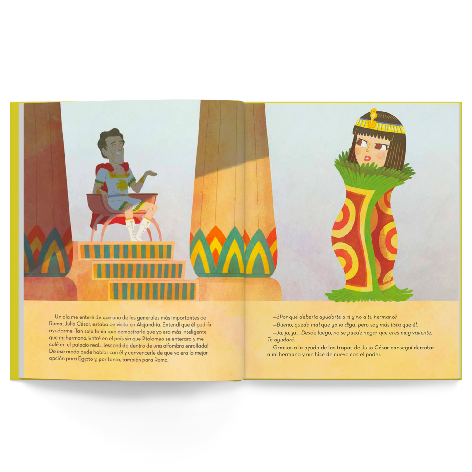 Cleopatra | Biografía en cuento para niños | Shackleton Kids